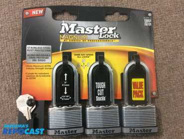 Repocast.com® | New 3-pack MasterLock Magnum Locks....