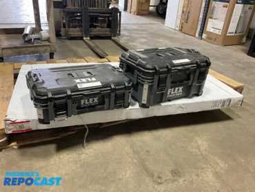 Repocast.com® | Set of 2 Flex Stack Pack Tool Boxes