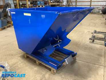 Repocast.com® | U-Line dump hopper w/ fork pockets and...