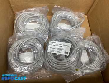Repocast.com® | Lot of (5) CATe Shielded Cables. (50)...