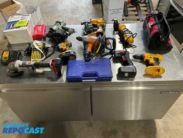 Repocast.com® | Lot of various tools. Lot includes...