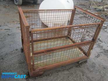 Repocast.com® | Used collapsible wire crate, Outside...