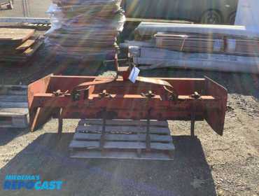 Repocast.com® | Tractor box scraper, 5ft wide, heavy...