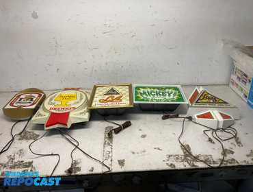 Repocast.com® | Beer Light signs, LA, Mickeys, Blats,...