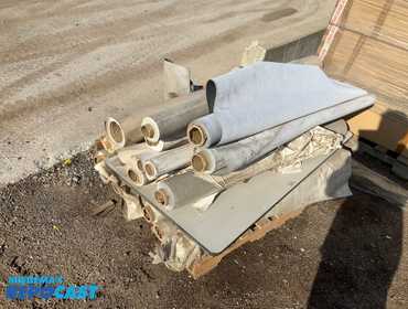 Repocast.com® | Skid lot of 18 rolls of different...