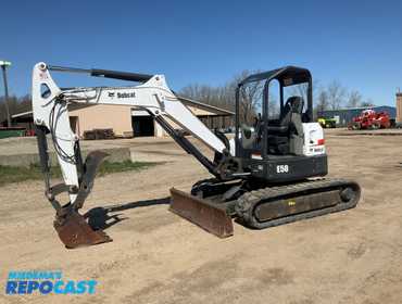 Repocast.com® | 2018 Bobcat E50 Mini Excavator