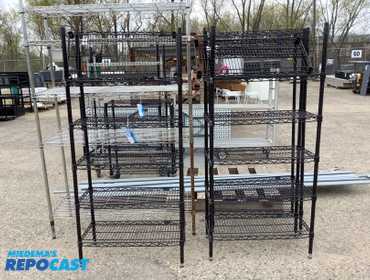 Repocast.com® | (4) free standing display racks