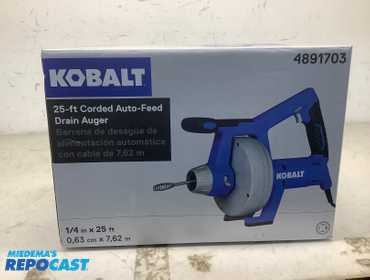 Repocast.com® | Lot of (1) Kobalt 25-ft Corded Auto...