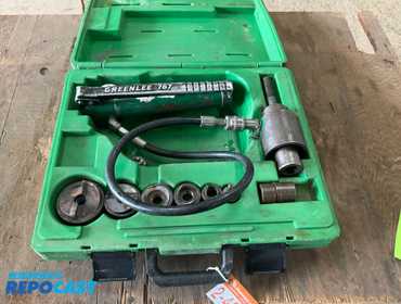 Repocast.com® | Greenlee Hydraulic Knockout Set,...