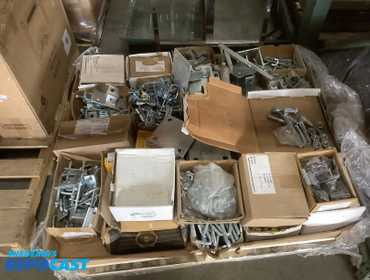 Repocast.com® | Pallet of industrial fasteners, all...