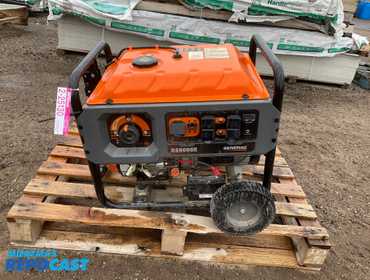 Repocast.com® | (1) Generac RS8000E generator. Model#...