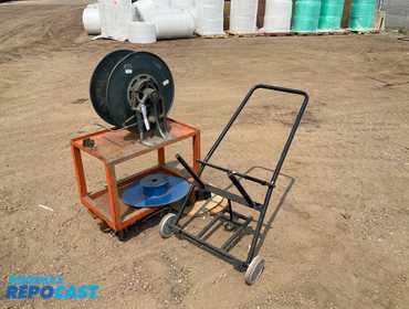 Repocast.com® | Cart with top mounts wire spool holder...