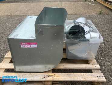Repocast.com® | Skid lot of miscellaneous duct work