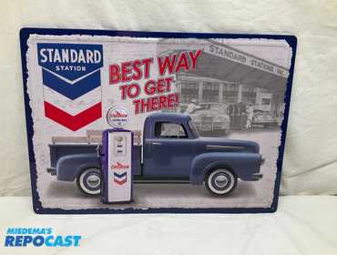 Repocast.com® | New STANDARD/CHEVRON metal sign with...