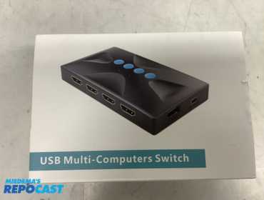 Repocast.com® | Lot of (1) USB Multi-Computers Switch