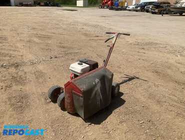 Repocast.com® | Brown walk behind bed edger, 9hp Honda...