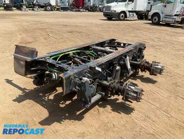 Repocast.com® | Torch cut-off rear semi truck frame...