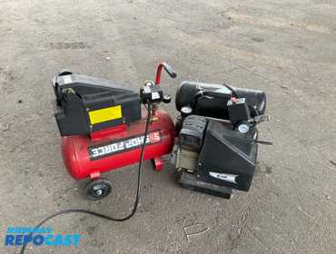 Repocast.com® | (2) air compressors for parts and...