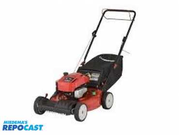 Repocast.com® | Troy-Bilt TB210 21” Self-propelled Mower