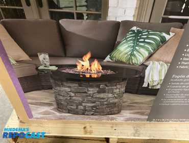 Repocast.com® | (1) Allen + Roth Stacked Stone Fire...