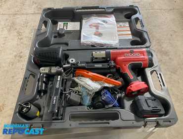 Repocast.com® | Ridgid RP210 Pressing Tool. Police...