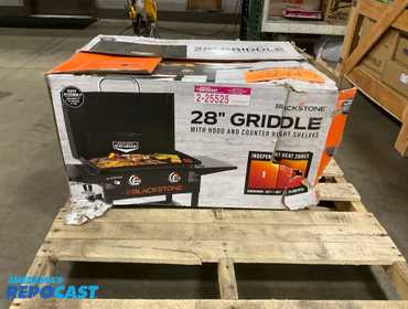 Repocast.com® | (1) Blackstone 28” Griddle with hood...