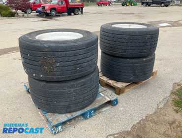 Repocast.com® | (4) Used Bridgestone Greatec Size 445...