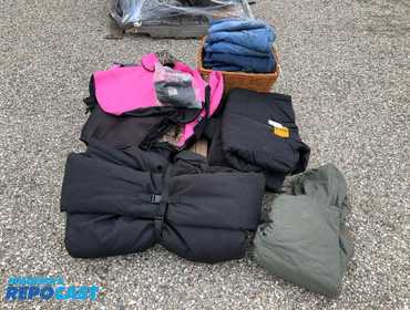Repocast.com® | Pallet of misc clothing such as New...