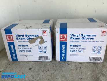Repocast.com® | Lot of (2) cases of Vinyl Synmax Exam...