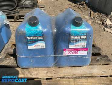 Repocast.com® | Lot of (2) new Wedco five gallon...