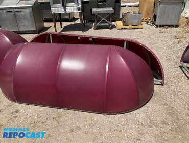 Repocast.com® | Lot of (2) Store Canopies with Frames...