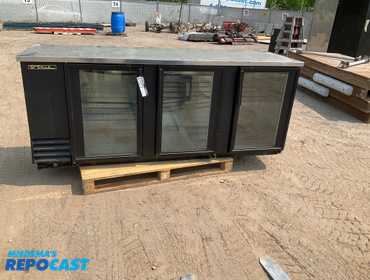 Repocast.com® | (1) True three door prep cooler with a...