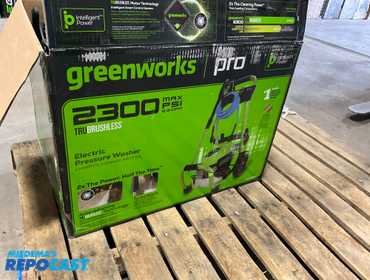 Repocast.com® | 1- Greenworks Pro 2300 PSI Electric...