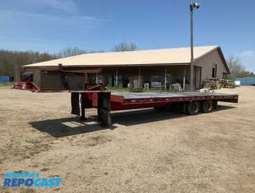 Repocast.com® | 1995 Trail King Tilt Deck Semi Trailer...