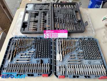 Repocast.com® | lot of driver bit sets.