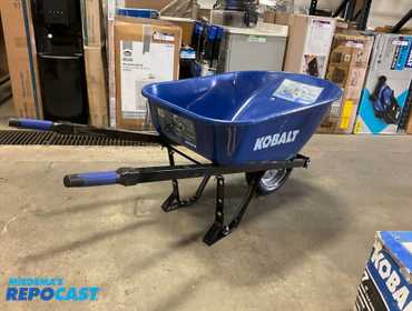 Repocast.com® | 1- Kobalt 6 cu ft. Wheelbarrow