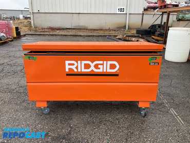 Repocast.com® | Lot of (1) Ridgid storage box 59.5” x...