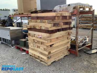 Repocast.com® | Skid of different sizes cut hardwood