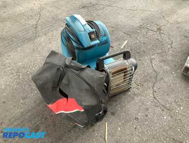 Repocast.com® | Lot of (1) Dri-Eaz Sahara 1 F188 Turbo...