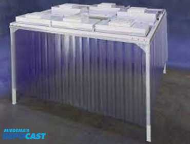 Repocast.com® | (1) 12’x20’ clean room on six skids....