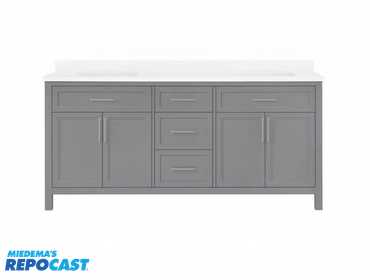Repocast.com® | 1- Allen + Roth Brinkhaven 72" Vanity...