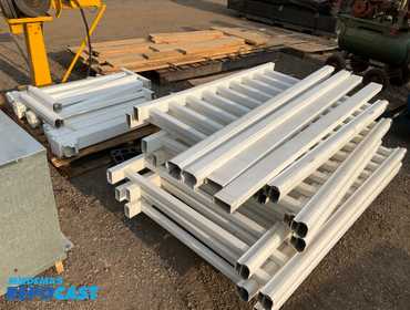 Repocast.com® | Lot of (2) Skids of PVC Deck Railing...