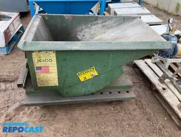 Repocast.com® | Lot of (1) Jesco Dump Hopper Model...