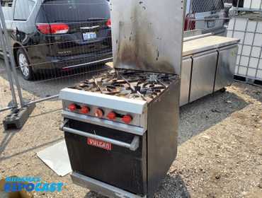 Repocast.com® | 1- Vulcan 4 burner gas stove