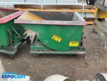 Repocast.com® | Lot of (1) Jesco Dump Hopper Model...