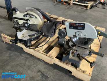 Repocast.com® | Lot of (2) 10” compound miter saws: 1-...