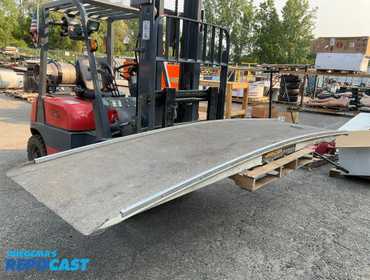 Repocast.com® | Melcher truck loading ramp. Max load 3...