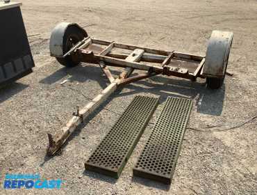 Repocast.com® | (1) Tow dolly with (2) 48” x 11.5” x 2...