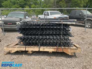 Repocast.com® | (44) sections of heavy steel fencing ...