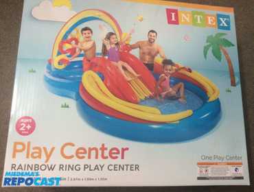 Repocast.com® | New Intex Rainbow Ring Play Center. 9...